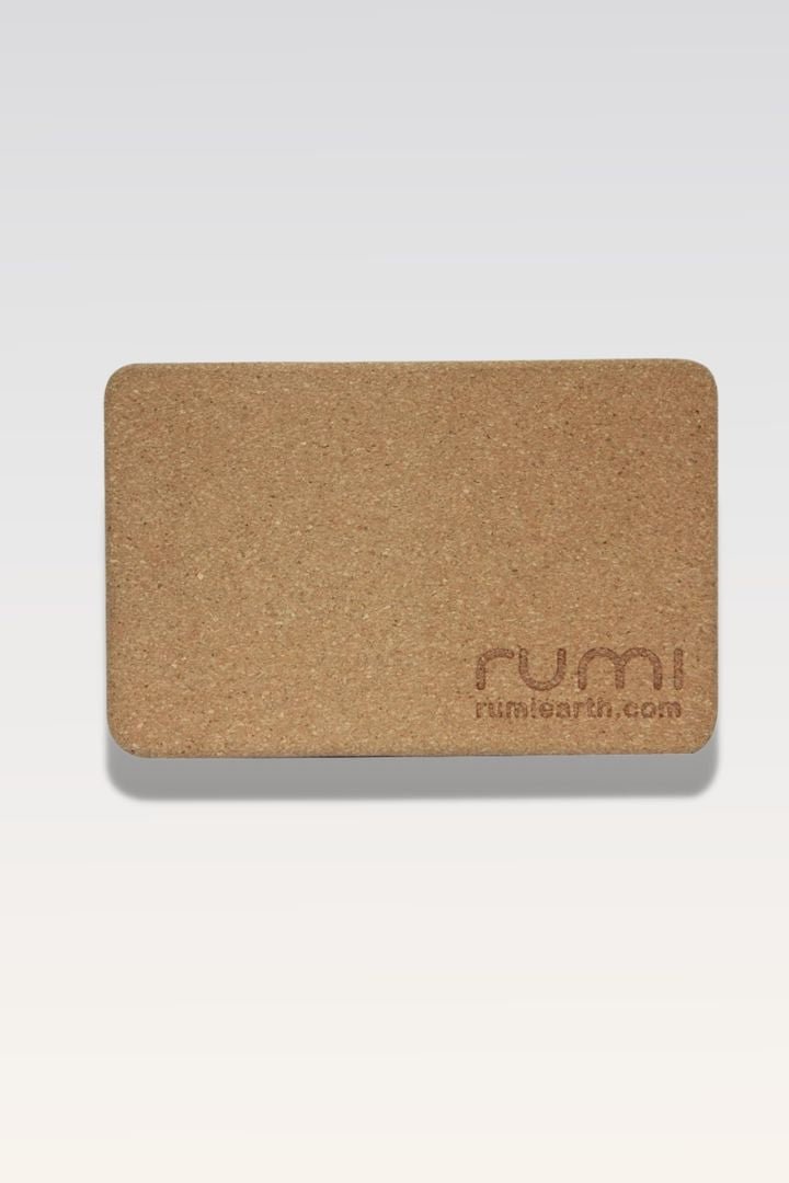 Rumi Earth - Yoga Block Mini | Cork | Yoga Accessories | Yoga Props